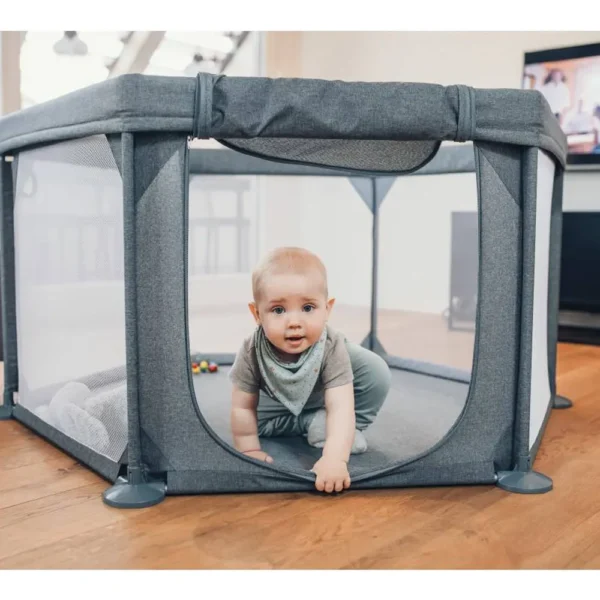 FreeOn Hexagon Playpen – Kiddie On Board